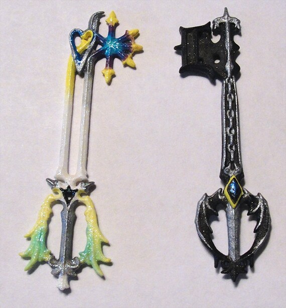 Oblivion And Oathkeeper Keyblade