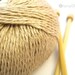 Hemp Cotton Yarn Creme Light Tan 130yd Hemp/Cotton/Modal