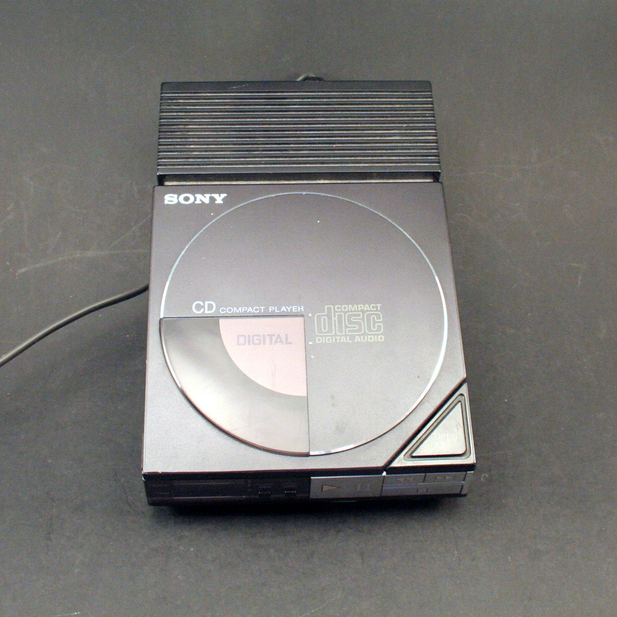Vintage Sony CD Player from the 1980s by ChompMonster on Etsy