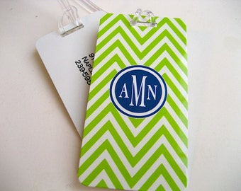 Luggage Tag His and Hers Chevron Luggage Tags Custom