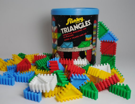 Slinky Triangles Creative Building Toy
