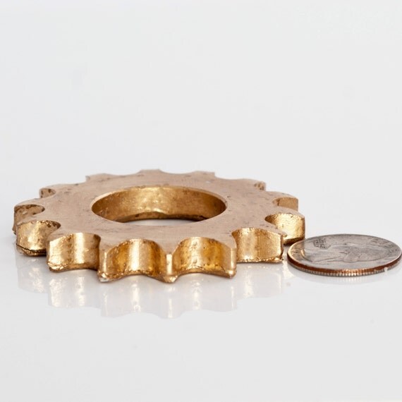 Steampunk Gear Mold Creates a large gear from by MoldMeShapeMe