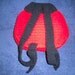 Child's crochet ladybug backpack by HandcraftsandHistory on Etsy