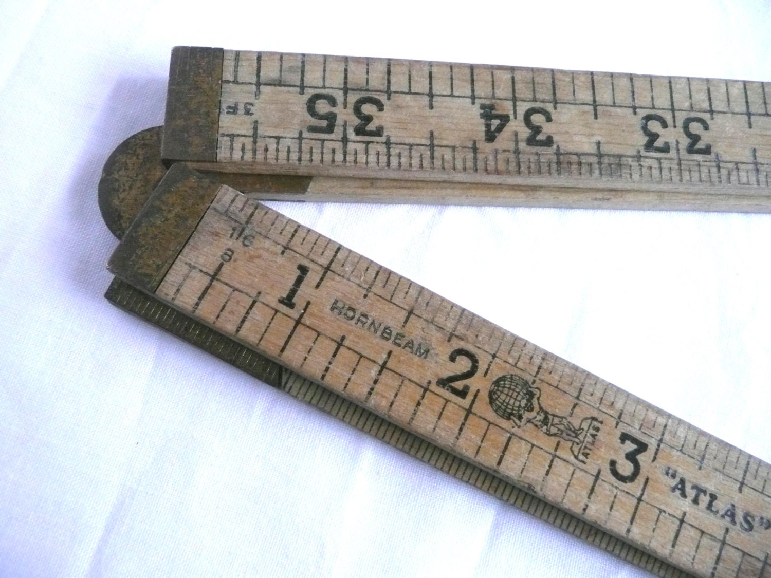 Antique ruler vintage folding ruler by toastandmarmalade1