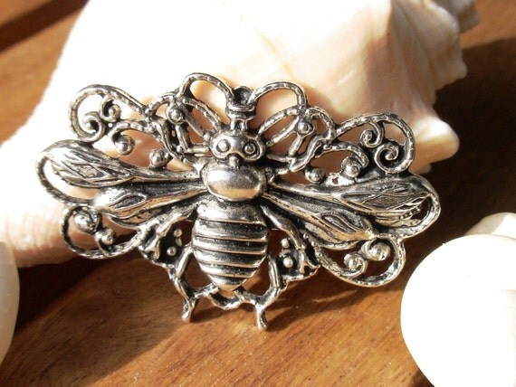 2pcs Bug Connector Finding Silver Color For By Kekugicrafts