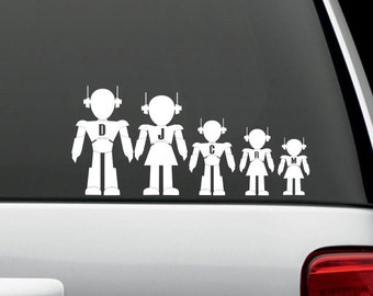 Geek family decal | Etsy