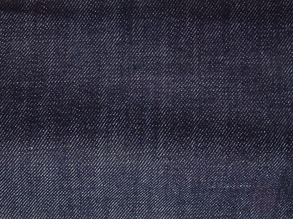 organic cotton denim 11.5 oz color: indigo / by werkundstoff
