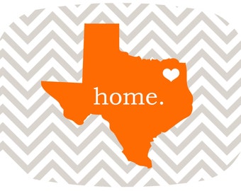 Popular items for texas orange on Etsy