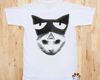 Popular items for funny cat shirt on Etsy