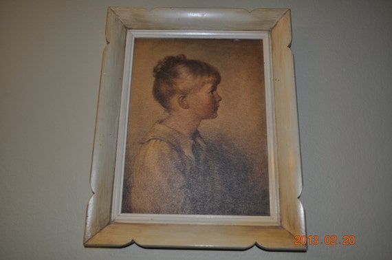 Charlotte by Sidney Bell Artist c.1923 by RjBeaVintageCravings