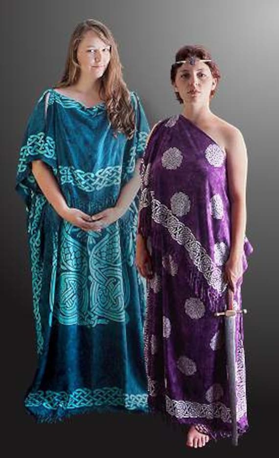 Goddess Gown Women witchy pagan ceremonial plus by AncientCircles