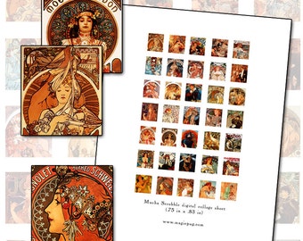 Crow and Raven Scrabble tile sized digital collage by magicpug