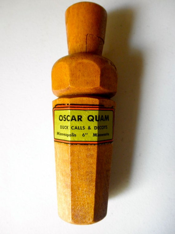 Vintage Oscar Quam Octagonal Duck Call // 6 // Highly
