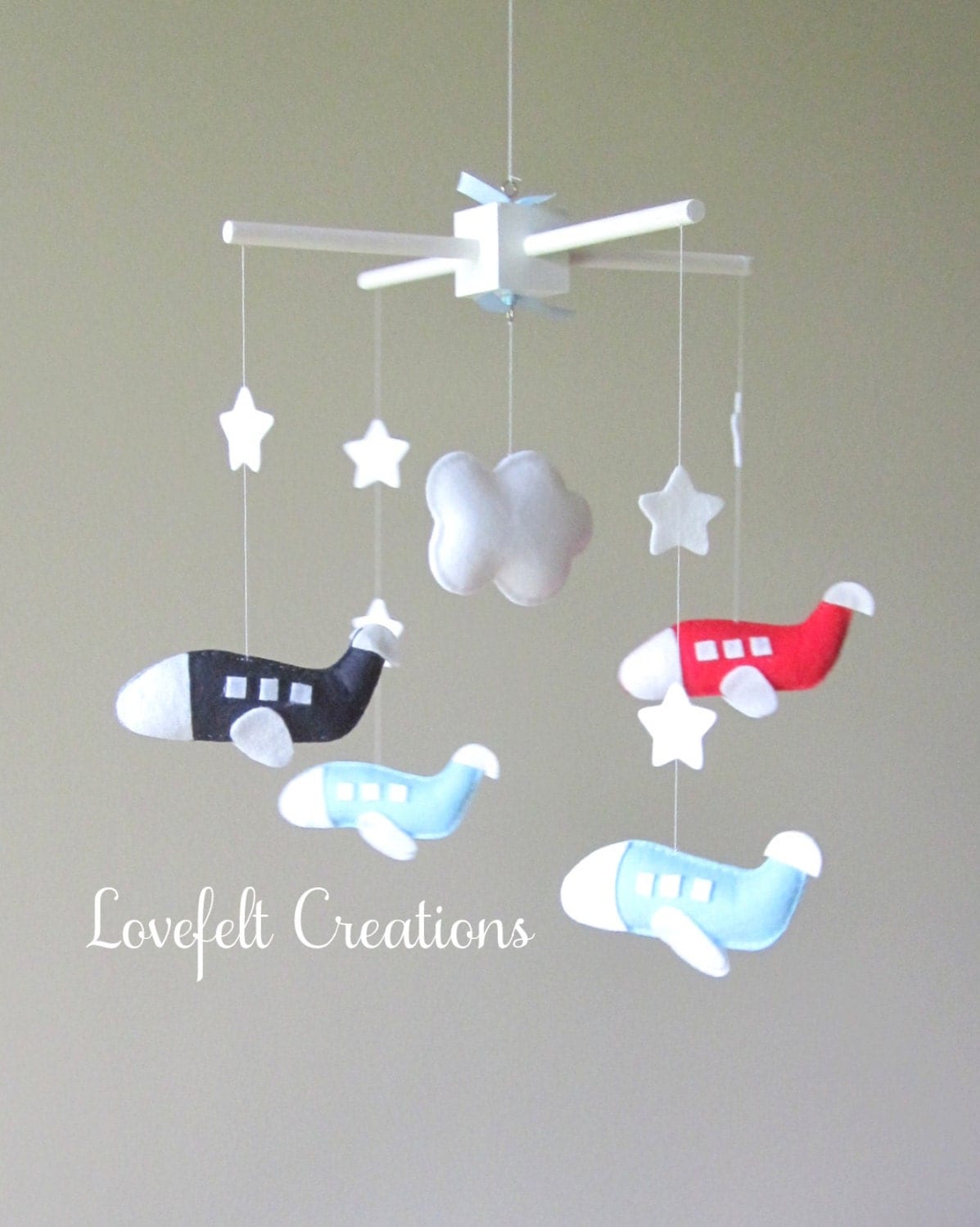 Baby Mobile Airplane Mobile Nursery Mobile