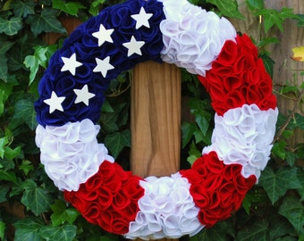 Popular items for veterans day wreath on Etsy