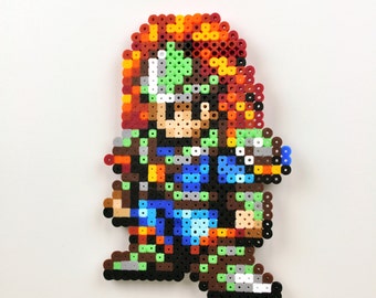 Marle from Chrono Trigger Magnet Perler Bead by TheCraftyChimera