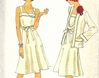 1970s Simplicity 7332 Junior/Misses Dress in Two by SewVintageLady