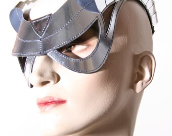 futuristic inspired cyborg mask helmet headpiece robot armour