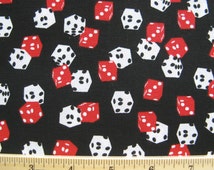 Popular items for dice fabric on Etsy