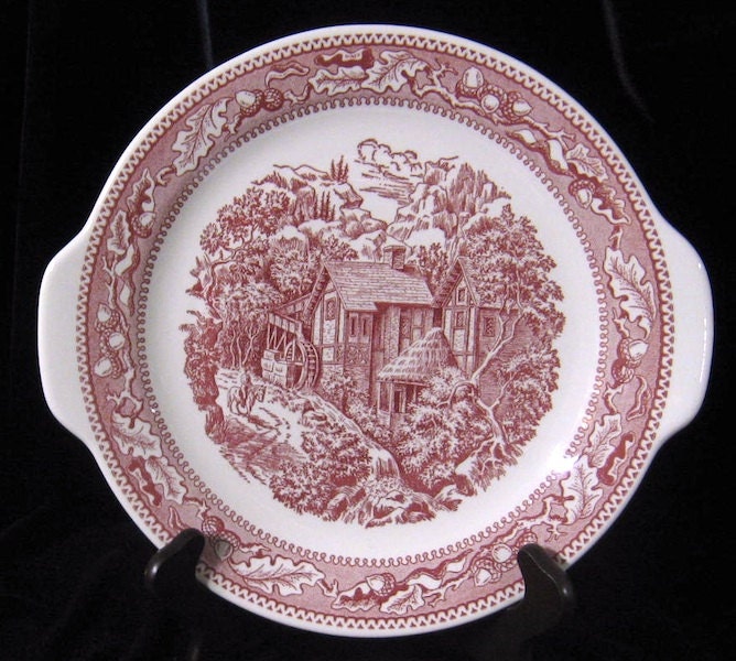 Royal China Memory Lane Pink Lug Handle Cake Plate – Haute Juice