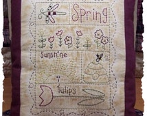 Unique primitive stitching related items | Etsy