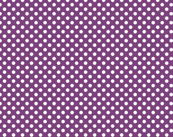 Small Purple Dots C350-125 from Riley Blake Fabrics 1/2 yard
