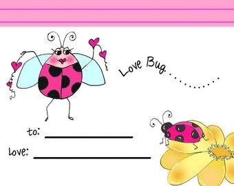 Popular items for ladybug cards on Etsy