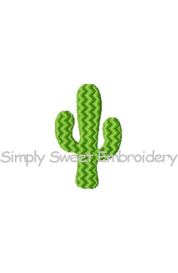 Cactus Mini Machine Embroidery Design
