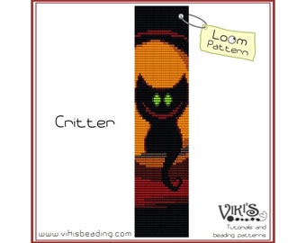 Bead Loom Pattern Here Be Dragons by VikisBeadingPatterns