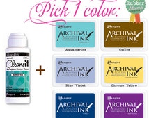 Popular items for fabric ink pad on Etsy