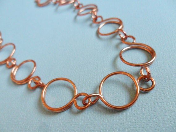 Large Handmade Loop Chain 15x30mm Chain by the by BeadingonaBudget