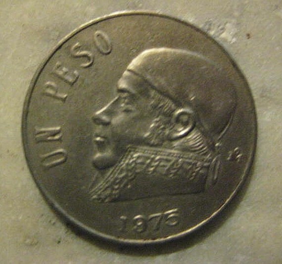 1975 Coin Mexico Un Peso By StarPower99 On Etsy 1975 Coin Mexico Un Peso By StarPower99 On Etsy