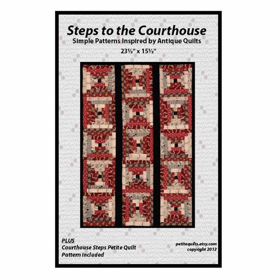 Courthouse Steps Quilt Pattern Printable Free