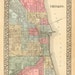 1870 Map of Chicago