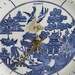 Vintage Blue Willow Quartz Plate Clock by shabbyshopgirls on Etsy