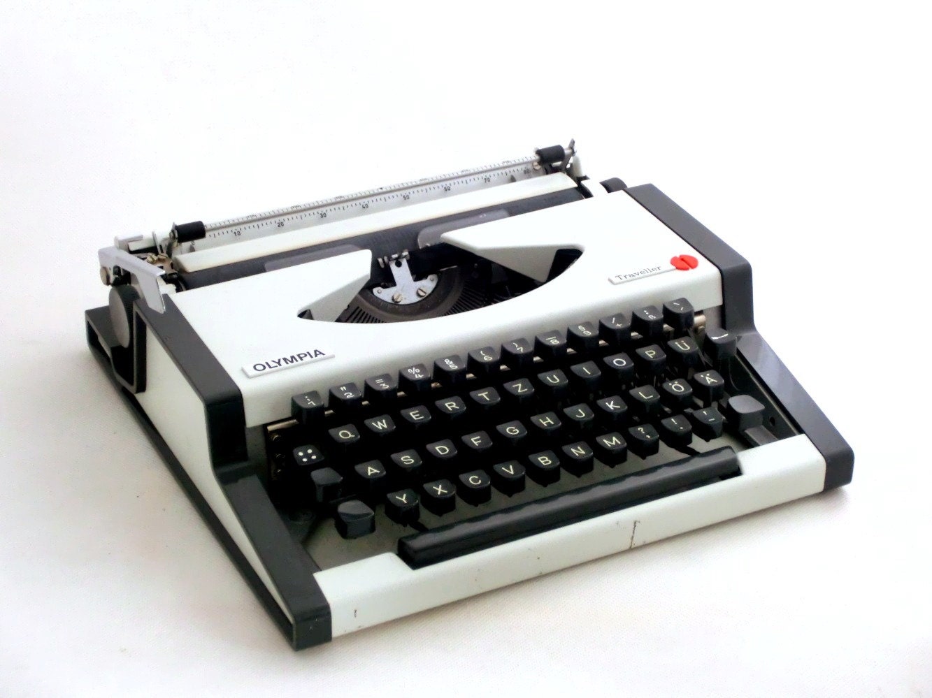 Vintage Manual Typewriter Black and White by ArtmaVintage on Etsy