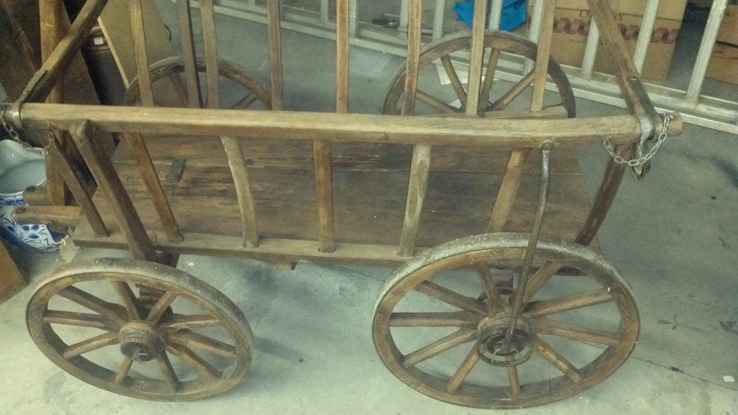 Antique Goat Potato Wagon Cart