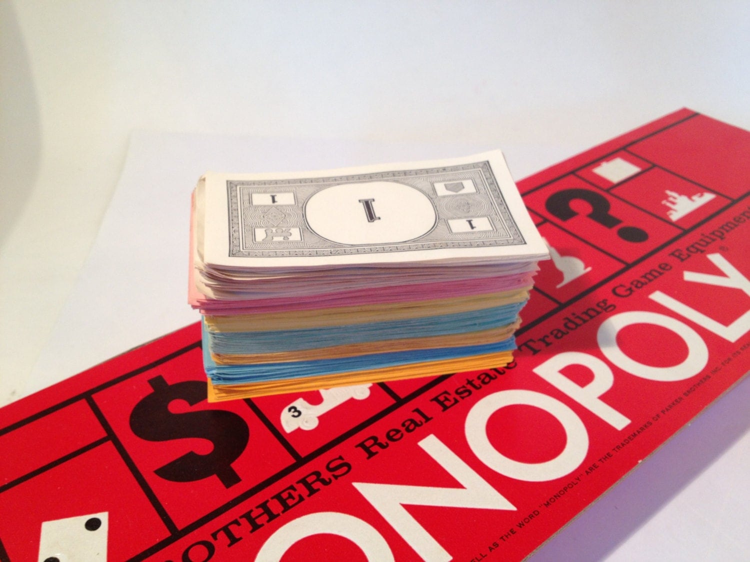 MONOPOLY Game Money 1984 Deluxe Anniversary by TheBrownPear