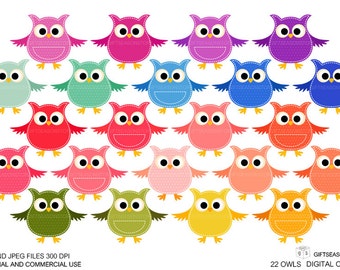 Classroom owl clip art for Personal and Commercial use