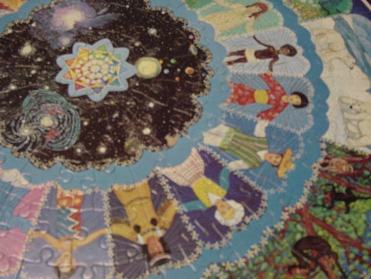 Vintage UNICEF Puzzle Friendship Circle Jigsaw by RetroRoscoe