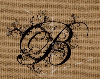 Capital letter b | Etsy