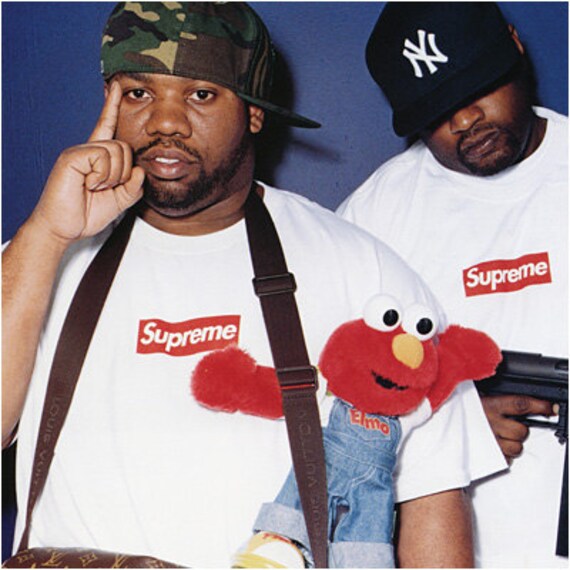 Supreme x Raekwon x Elmo Urban Street Poster Print