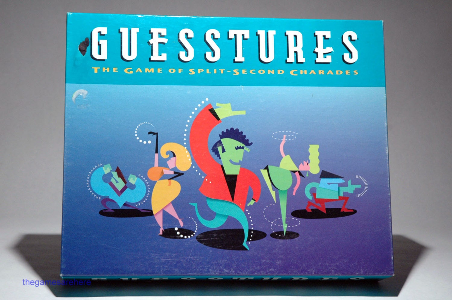 Guesstures Game of Split Second Charades from Milton Bradley