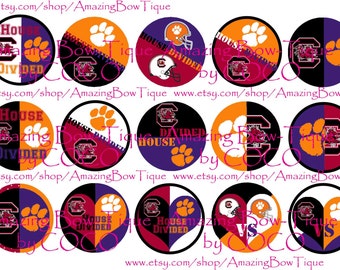 INSTANT Download House Divided USC Gamecocks and Clemson INSPIRED 4x6 ...