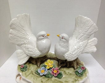 Capodimonte birds | Etsy