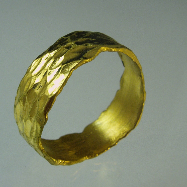 Pure gold 24 Karat solid gold ring100% pure recycled by Avinoo