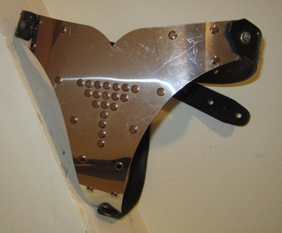 Studded Post Apocalyptic Female Codpiece Cod Piece