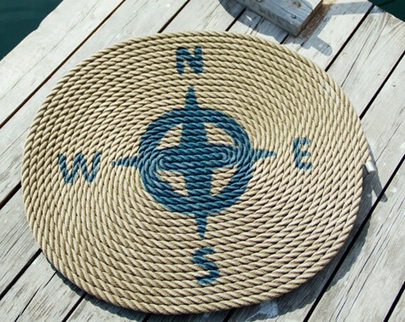 Items similar to Rope Door Mat on Etsy