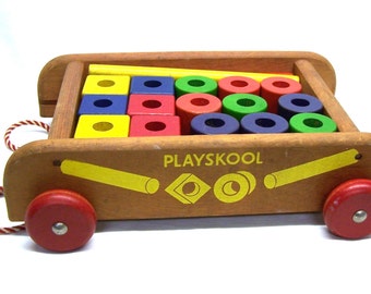 Playskool blocks | Etsy