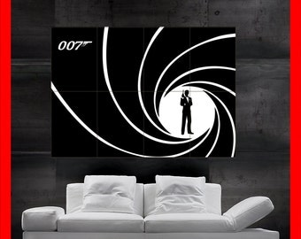 James Bond 007 Poster art print wall HH10257 S12